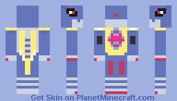 Digimon - Metal Garurumon Minecraft Skin