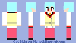 Infinite Stratos-Steve Minecraft Skin