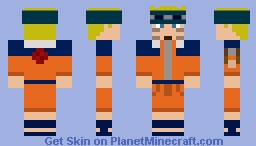 naruto-Steve Minecraft Skin