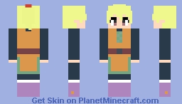 pokemon yellow-Alex Minecraft Skin