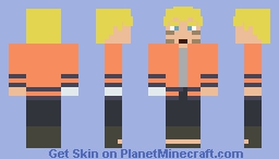 naruto-Steve Minecraft Skin