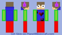 Block Person - 1st Try Minecraft Skin
