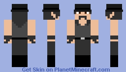 Undertaker-Steve Minecraft Skin