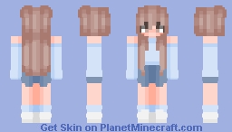 Baby Blue Minecraft Skin