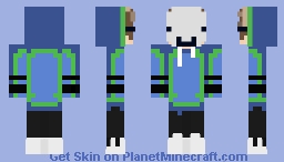 Blue dream Minecraft Skin