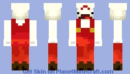 Fire Mario Derpy Figgs Minecraft Skin
