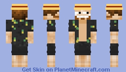 Newbie smirk smile Minecraft Skin