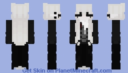 〉skeleton jacket w.〈 Minecraft Skin