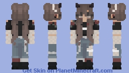 X Minecraft Skin