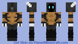 Space Desert Dweller Minecraft Skin
