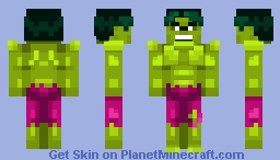 The Hulk | Avengers Minecraft Skin