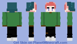 Denki in School Uniform Minecraft Skin
