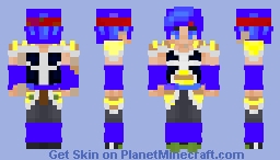 DBS SSBE Bardock Minecraft Skin