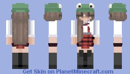 Froggy Girl Minecraft Skin