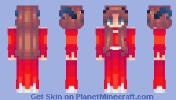 Fiery Sorcerer Minecraft Skin