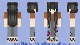 Erickauwu alternative skin Minecraft Skin