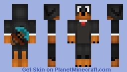 chill dog Minecraft Skin