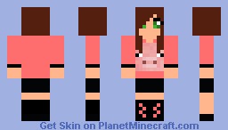 Pig Girl Minecraft Skin