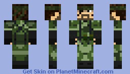 Solid Snake Minecraft Skin