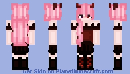 Demon Girl Minecraft Skin