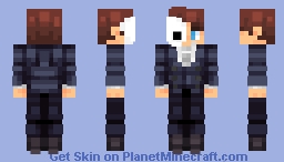Troyskin as phantom from phantom of the opera Minecraft Skin