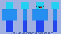 Blue Minecraft Skin
