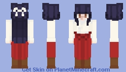 Shrine Maiden Minecraft Skin