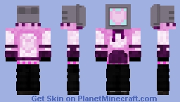 Showing Love Minecraft Skin