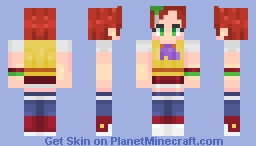 あんどうりんご ando ringo puyopuyo series Minecraft Skin