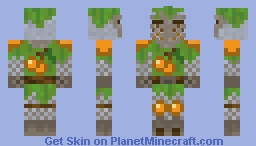 Glow Berry Knight Minecraft Skin