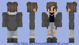 Male in sweater Minecraft Skin