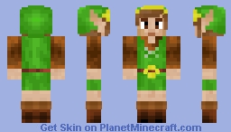 Link Hero of Hyrule (Legend of Zelda) Minecraft Skin
