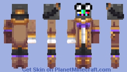 Steampunk tv head Minecraft Skin