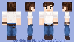 texas style jeans Minecraft Skin