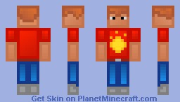 Tim, the boy that likes fire Minecraft Skin