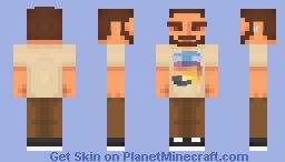 Man Bun Minecraft Skin