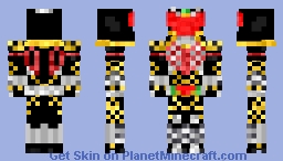 kamen rider chalice Minecraft Skin