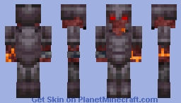Super Strong Warrior Nezer Minecraft Skin