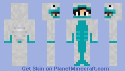 White Fish Onesie Minecraft Skin