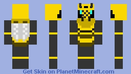 Bee Skin - skin pszczoły Minecraft Skin