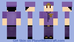 Mango tango Fnaf world purple guy Minecraft Skin