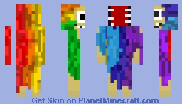 Ghost warrior Minecraft Skin