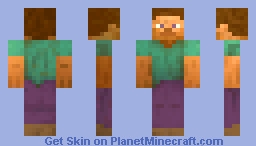 Original Steve 2018 Minecraft Skin