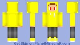 Yellow jacket Minecraft Skin
