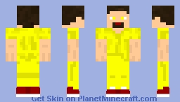 Yellow in law Minecraft Skin