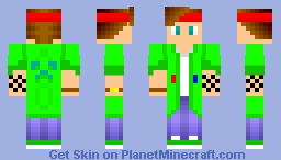 Bed Wars Guy Minecraft Skin