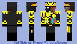 Chief Cryo War Mage of the Great Monster Empire Minecraft Skin