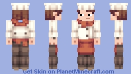 Cook SPixel paradiseS Minecraft Skin