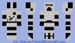 Cylon centurion (1978) Minecraft Skin