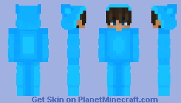 Blue V3 Minecraft Skin